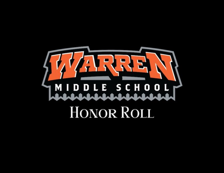 Warren Middle School 2nd Nine Weeks and 1st Semester Honor Roll Lists ...