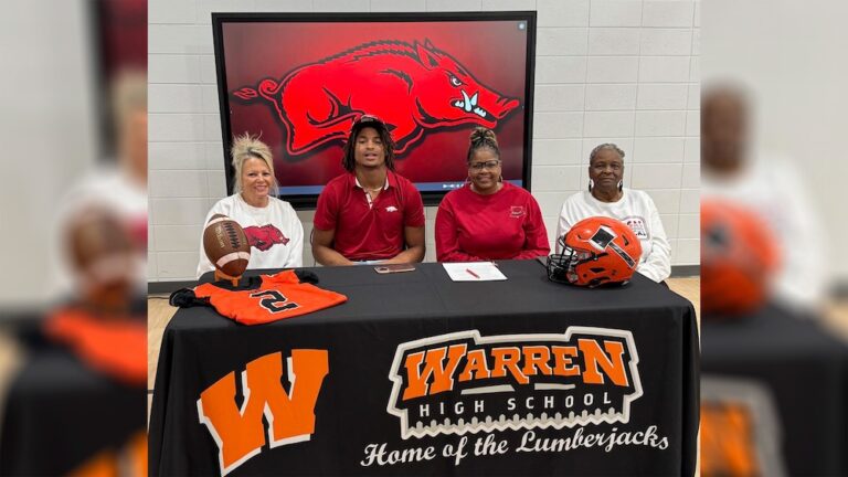 Warren High's Antonio "AJ" Jordan Signs with Razorbacks - Saline River News