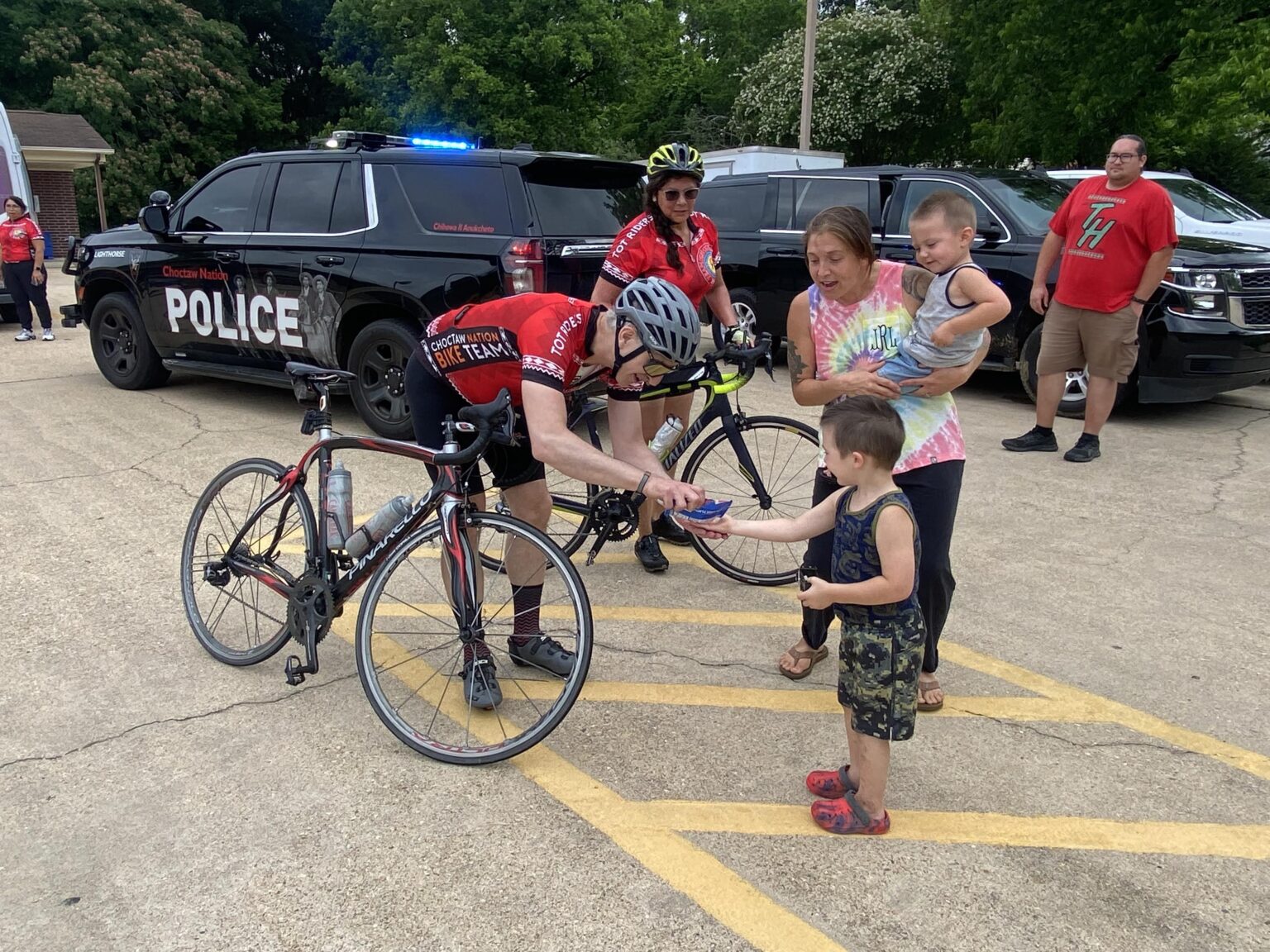 Choctaw Nation Trail of Tears Bike Team Passes Through Bradley County on Journey of Remembrance ...