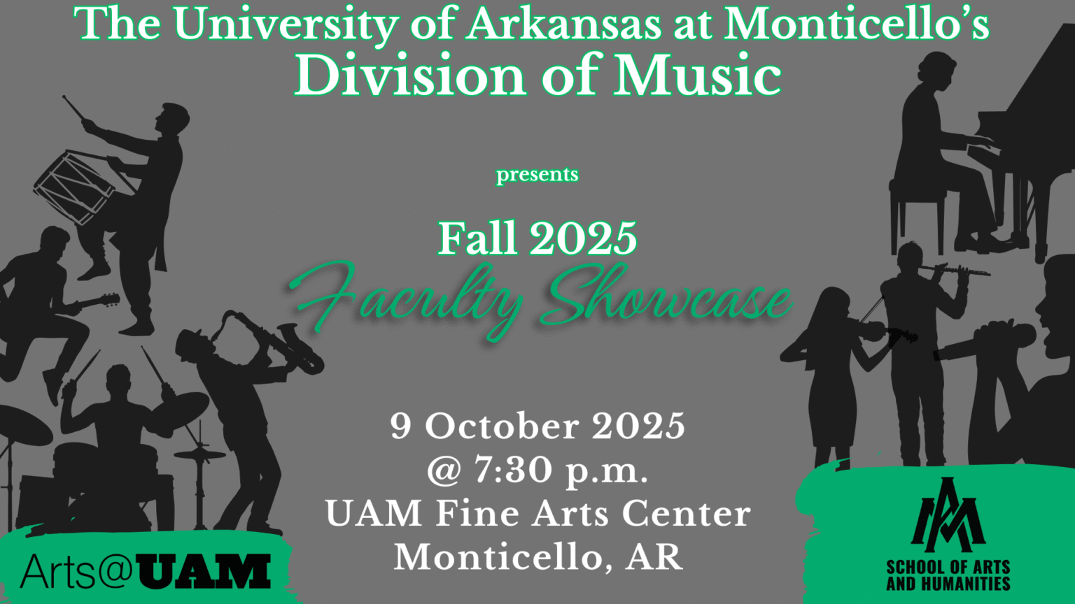 UAM Music To Host Faculty Showcase Recital - Saline River News